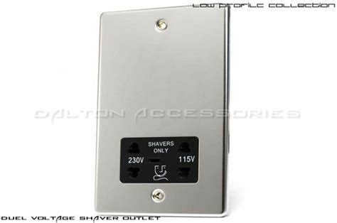 Dual Voltage Shaver Socket Lightsaver
