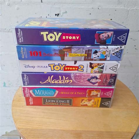 Disney Vcr Tape Bundle S