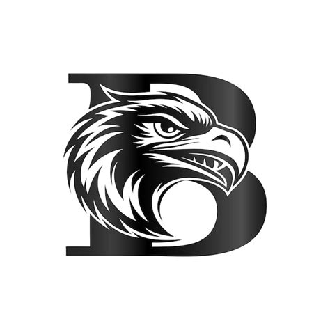 Premium Vector Letter B Eagle Logo Design Vector Template
