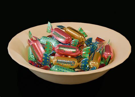 Sweets 3d Model Cgtrader