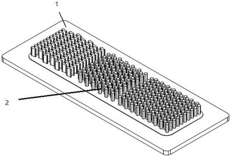 针式散热器铜底板结构的制作方法