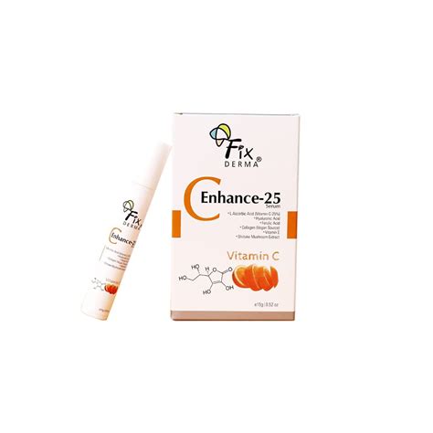 Fixderma Fix Derma C Enhance 25 เซรั่ม 15 กรัม หมดอายุ 11 2024 แพ็กใหม่ Shopee Thailand