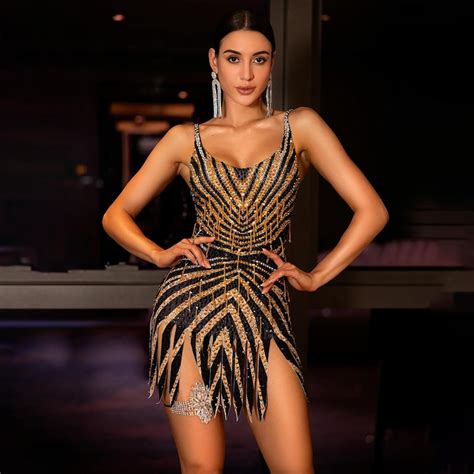 Rhinestone Bodysuit Etsy