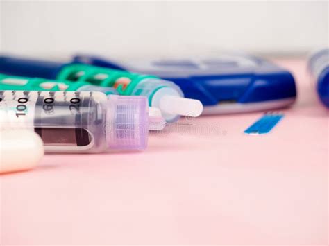 Insulin Injection Needle Or Pen For Use By Diabetics Insulin And