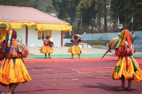 This Is Traditional Buddhist Festival Held Every Year In Pedong Monastery This Dance Is Called