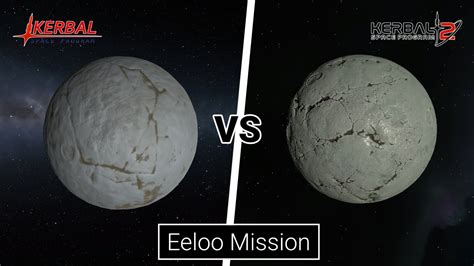 🚀 Ksp Vs Ksp 2 Eeloo Mission Youtube