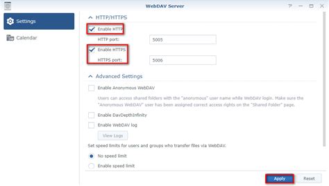 How To Enable Webdav Service On Synology Nas