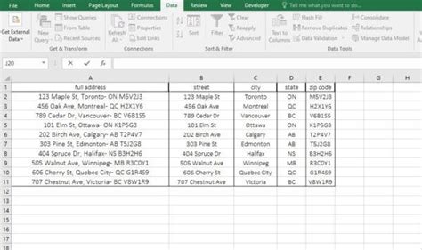 How To Split Address In Excel A Step By Step Guide Bsuite365