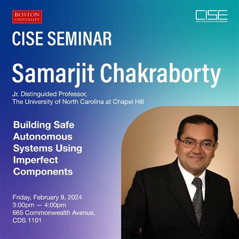 Center For Information And Systems Engineering Cise On Linkedin Cise