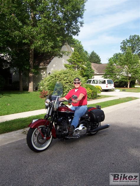 Harley Davidson Flstsci Softail Springer Classic Poster