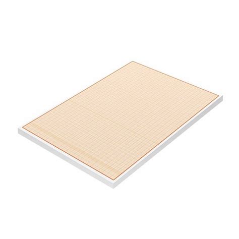 bozart tracing graph sheet 70x100cm brown