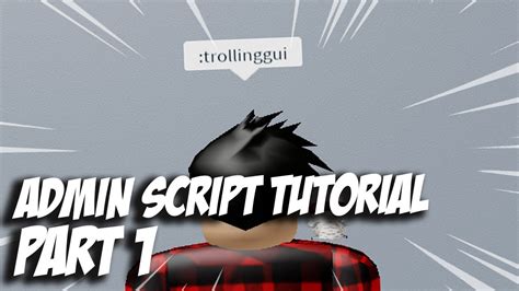 Roblox Admin Script