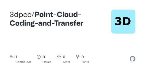 Github 3dpccpoint Cloud Coding And Transfer