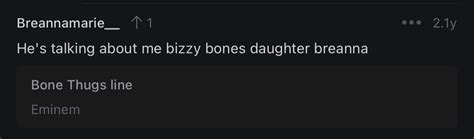 Bizzy Bone Named His Daughter After Me Rbonethugsnharmony