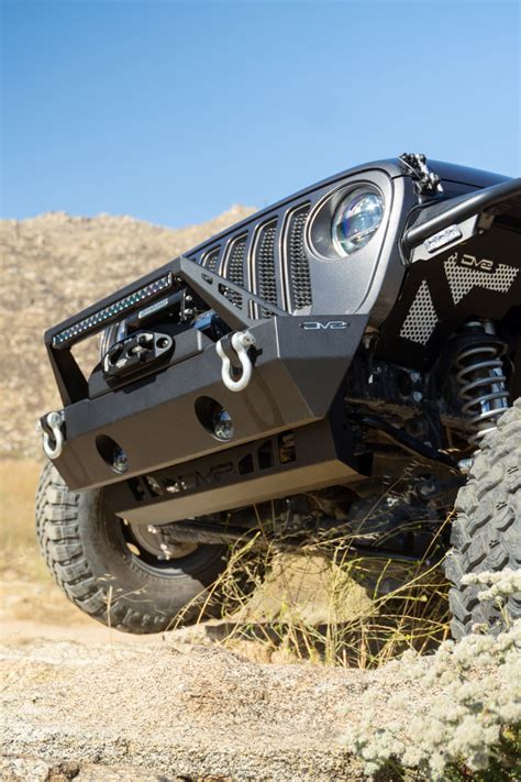 Dv8 Offroad 18 23 Jeep Wrangler Jljt Front Bumper Sway Bar Disconnect