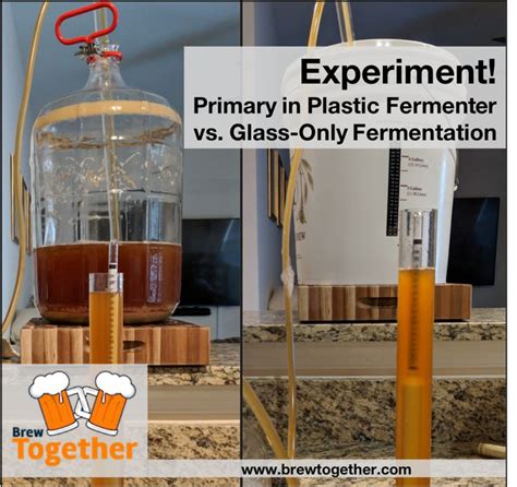 Experiment Primary In Plastic Fermenter Vs Glass Only Fermentation Brewtogether