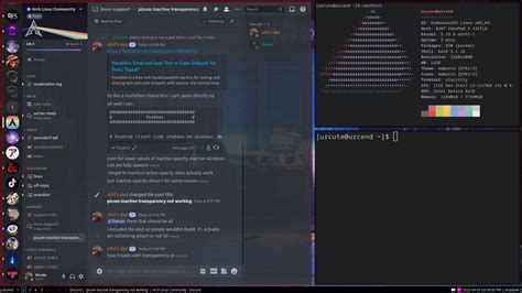 Picom Transparency Does Not Work On Inactive Windows · Issue 887 · Yshuipicom · Github
