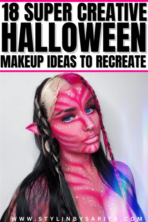 18 Insanely Creative Halloween Makeup Looks To Recreate This Year