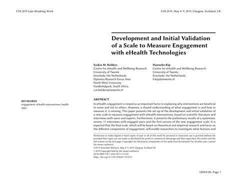 pdf development and initial validation of a scale to measure