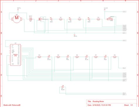 System For A Rotating Circus With Lights LEDs And Multiplexing Arduino Forum