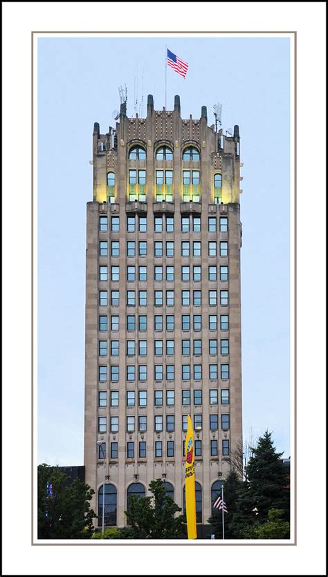 Jackson County Tower Building In Jackson Michigan A Photo On Flickriver