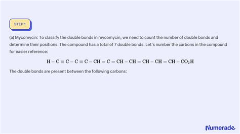 ⏩solvedclassify The Double Bonds In Each Of The Following Numerade