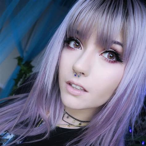Girls With Light Purple Hair Model Theledabunny Purple