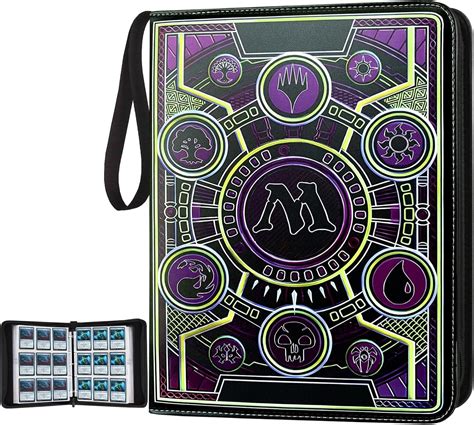 Jp Mtgpro 9ポケットカードバインダー トレーディングカードバインダー プレミアム720両面ポケットpuカード