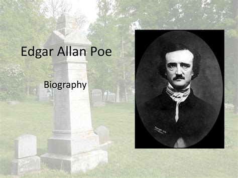Edgar Allan Poe Birth And Death At Harold Cheever Blog