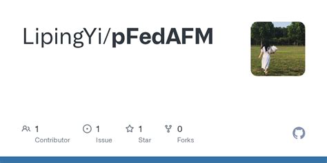 github lipingyi pfedafm