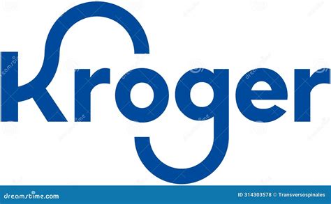 Kroger Logo Editorial Illustrative On White Background Cartoondealer