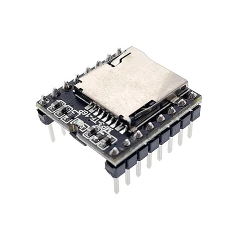 Mp3 Tf 16p Mp3 Sd Card Module With Serial Port Ercoms Robotics Lab