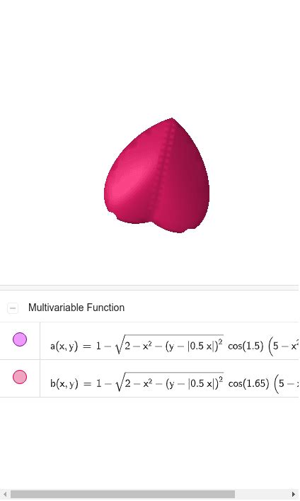 Heart Geogebra