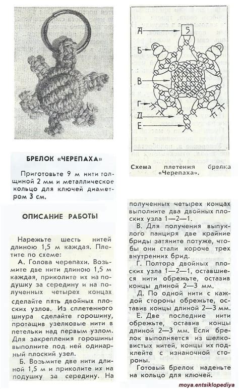 Макраме. Брелок Черепаха | Макраме, Макраме уроки, Плетение гобелена