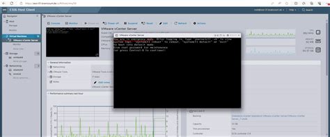 vmware vcenter server appliance failed to start file system check on