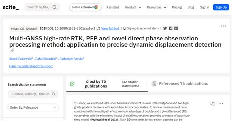 Multi Gnss High Rate Rtk Ppp And Novel Direct Phase Observation Processing Method Application