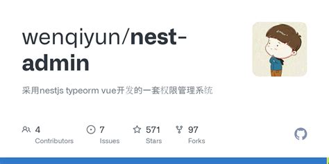 issues · wenqiyun nest admin · github