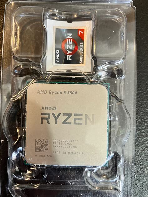 AMD Ryzen 5 5500 6 Core 12 Thread W/Out CPU Cooler | Jawa
