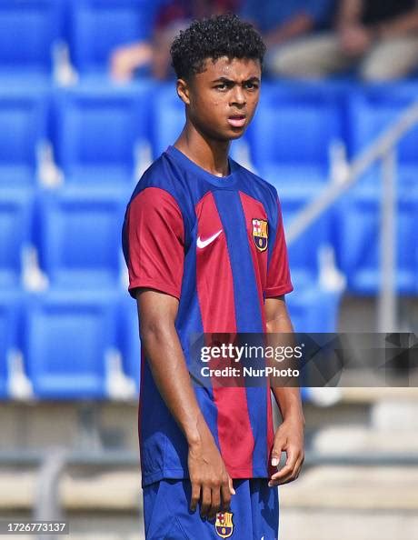 Shane Kluivert Son Of Patrick Kluivert Playing With Fc Barcelona News Photo Getty Images