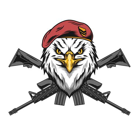 Eagle Head Military Vector Design 11081680 Vector Art At Vecteezy