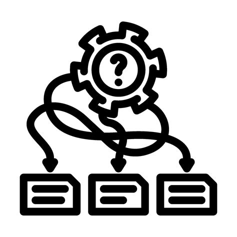 Decision Support Analyst Line Icon Illustration 45682710 Vector Art At Vecteezy