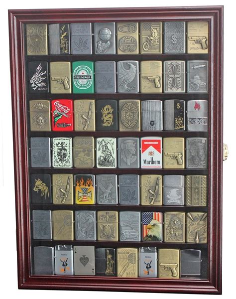 Lighter Collection Display Case At Eileen Marvin Blog