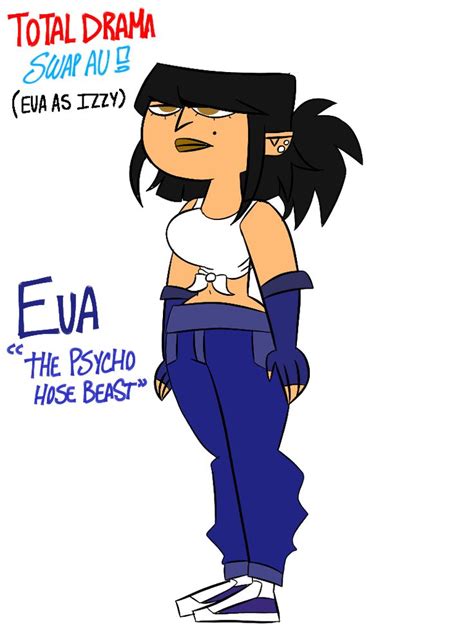 Eva Total Drama Island Art Made By Me Isla Del Drama Gracioso