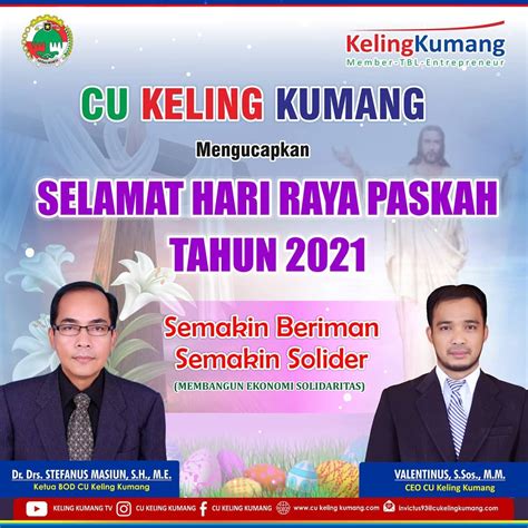 Cu Keling Kumang Mengucapkan Selamat Cu Keling Kumang