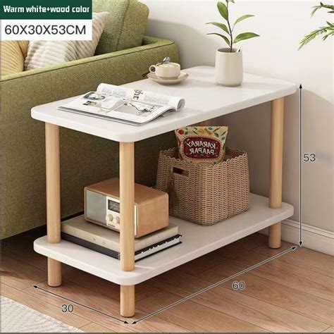 Side Table Living Room Light Luxury Small Square Table Small Tea Table Bedroom Bedside Table