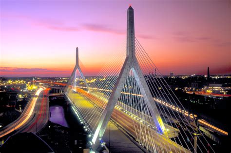 History Of Bostons Zakim Bridge