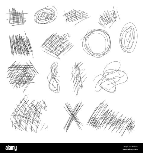 Scribble Doodle Texture Cut Out Stock Images And Pictures Alamy