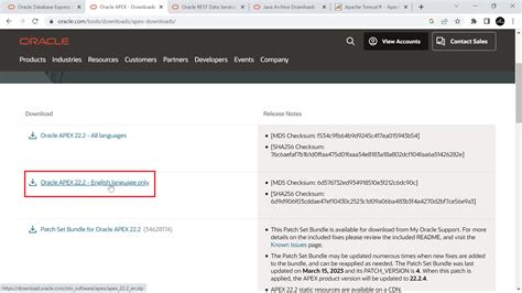 what is new in tech world how to install oracle apex 22 2 database