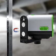 Enventor Nivel Láser Verde 50m Carga Usb Autonivelante Y Modo Pulsado Nivel Láser De Dos Hazes
