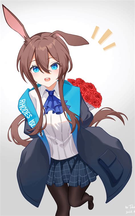 Surprise For You Amiya ️ Arknights Art By Devouers Rawwnime